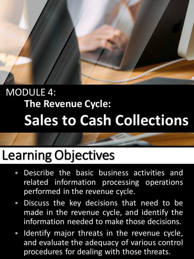 The Revenue Cycle:: Sales To Cash Collections | PDF | Invoice | Receipt