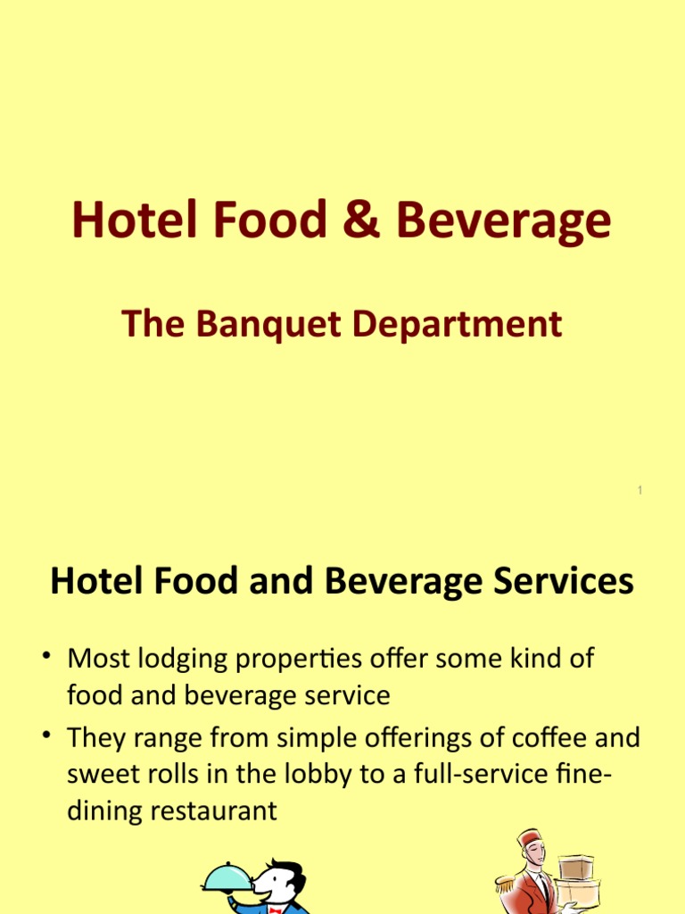 Hotel Banquet Services Guide | PDF | Restaurants | Buffet