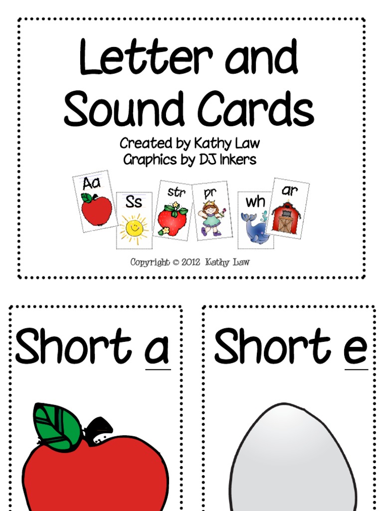 Letter Sound Cards | PDF