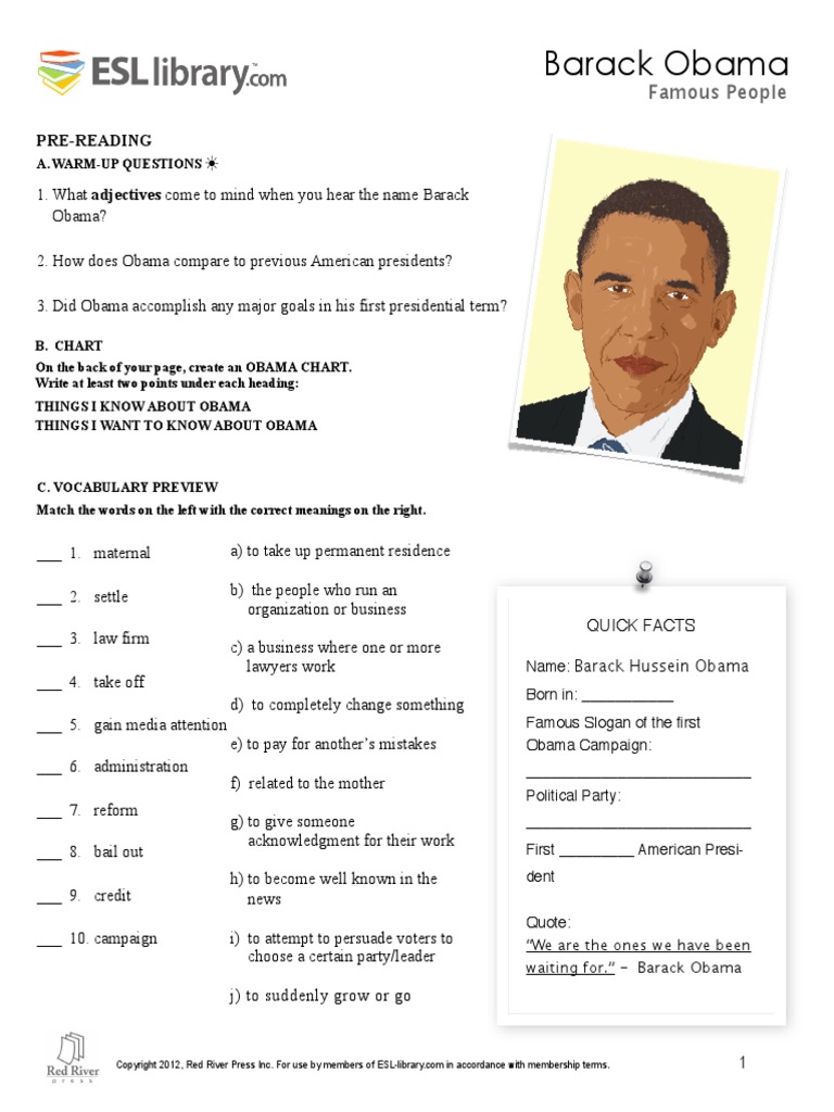 Barack Obama | PDF | Barack Obama