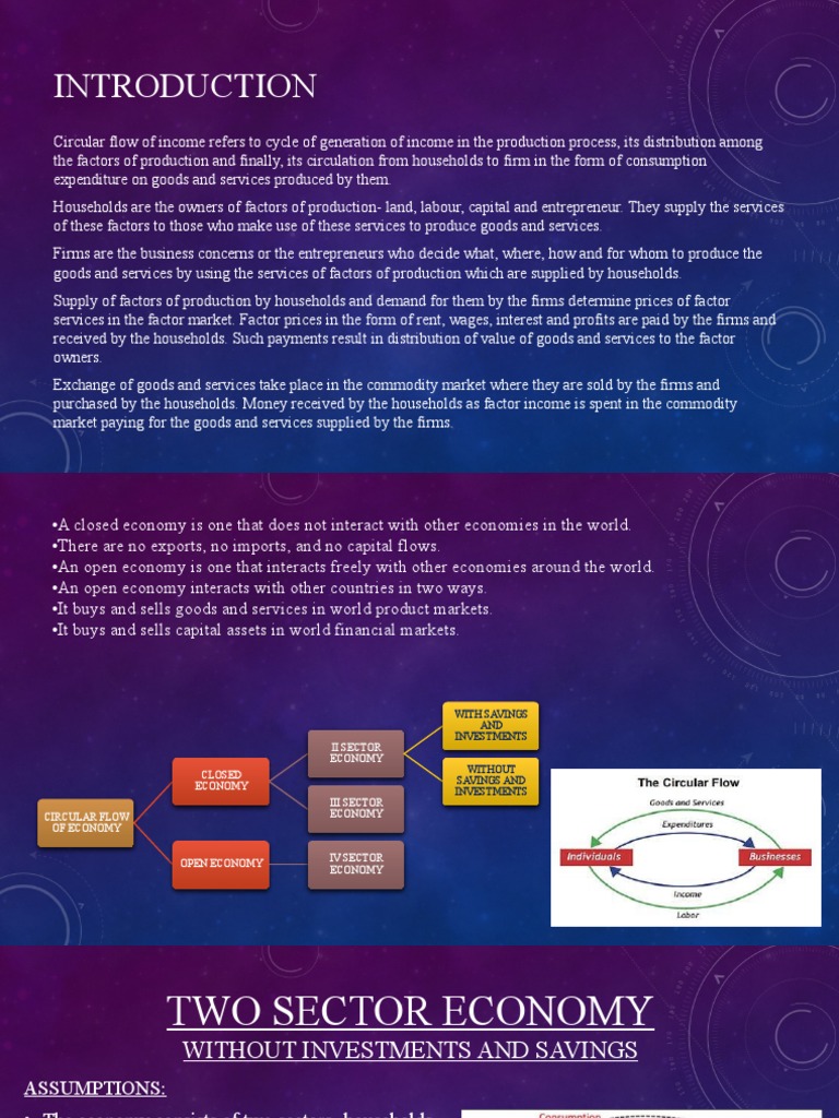 Project Circular Flow of Money | PDF | Saving | Economics
