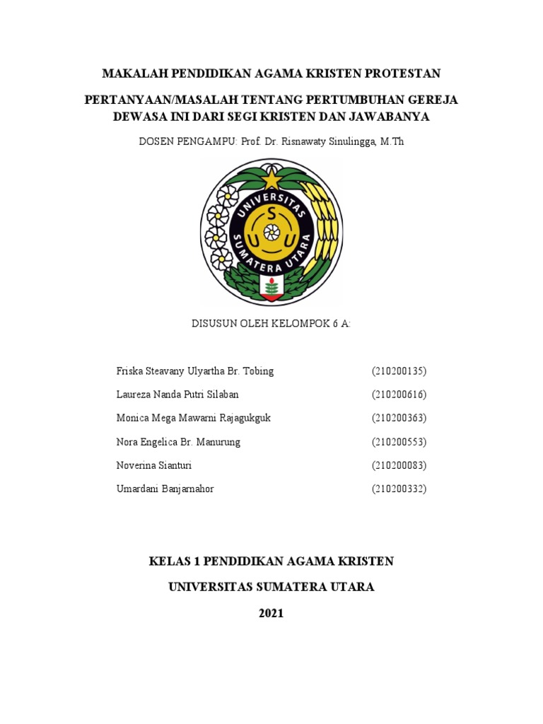 Makalah Agama Kristen | PDF