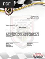 Carta Autorizacion Panapass | PDF