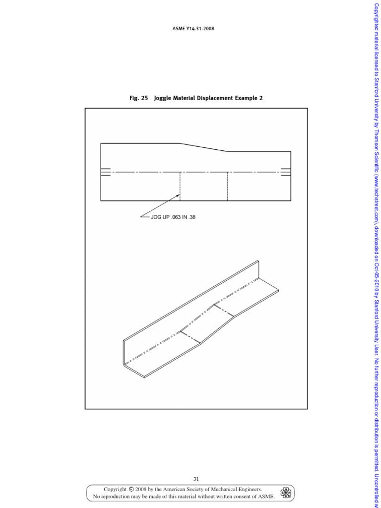 Fig. 25 Joggle Material Displacement Example 2: ASME Y14.31-2008 | PDF