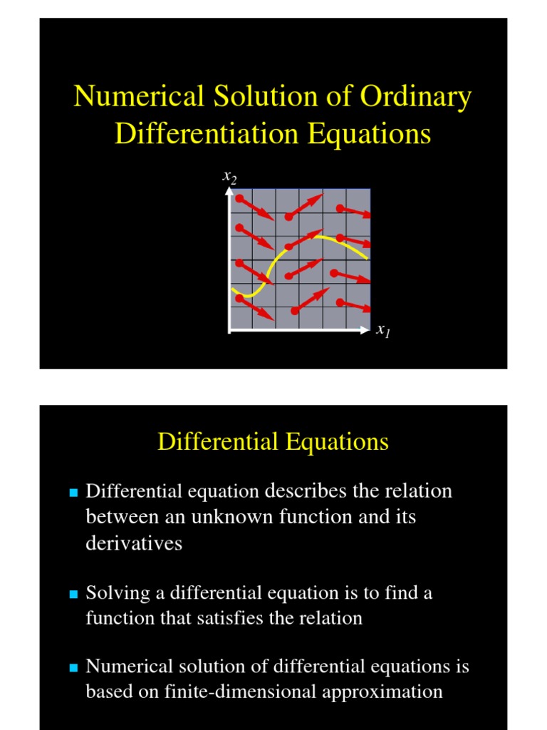 Chap6 1euler Midpoint | PDF | Differential Equations | Equations