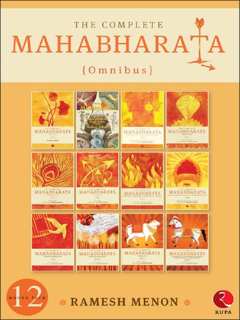 (Hinduism) Ramesh Menon, Vyasa - The Complete Mahabharata - Volume 1-12. 1-12-Rupa & Co (2019 ...