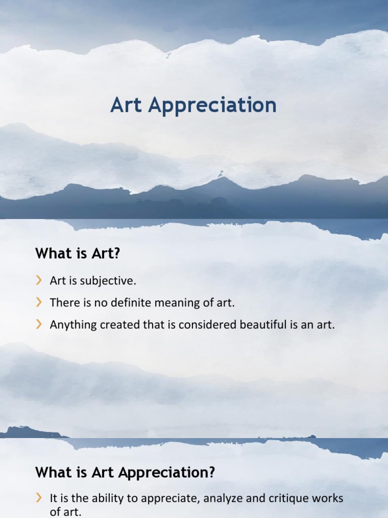 Art Appreciation Recap Elements of Arts | PDF | Shape | Objectivity ...