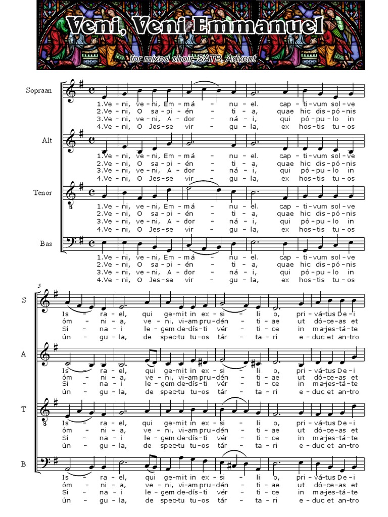Veni Veni Emmanuel | PDF