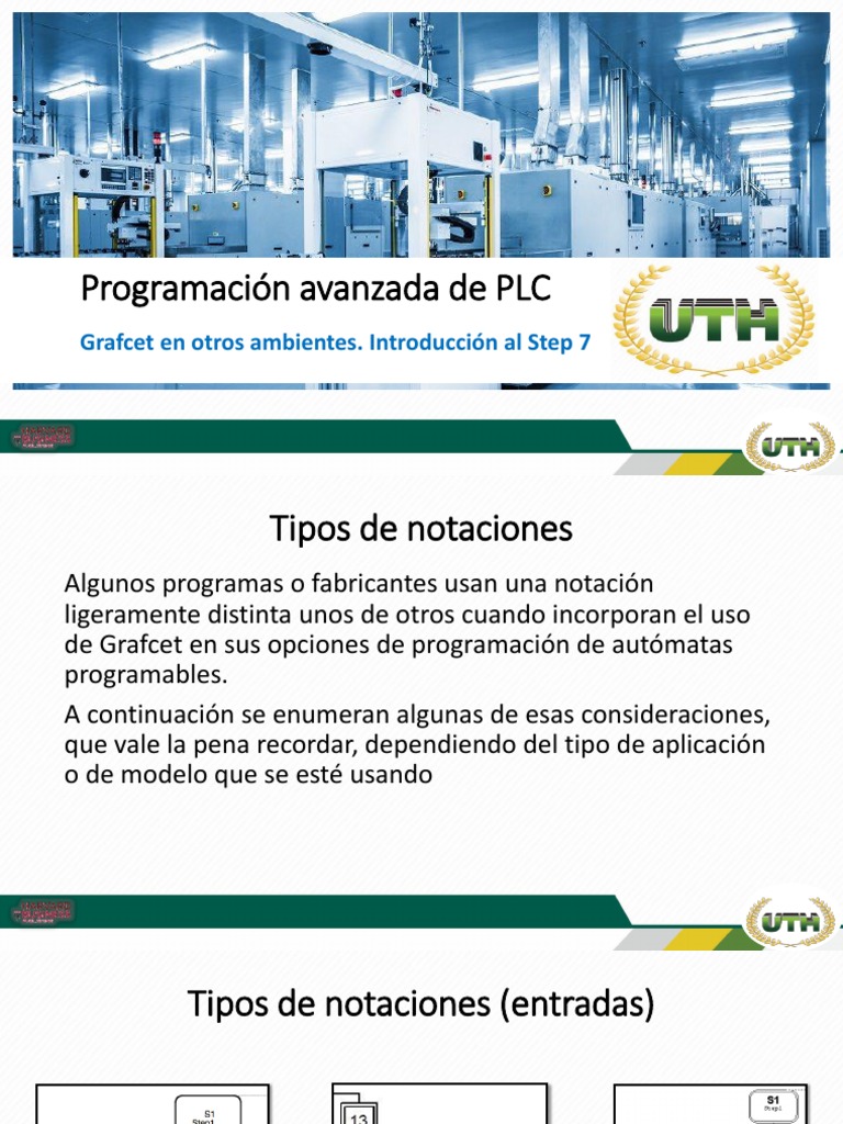 Programación PLC: Step 7 y Grafcet | PDF | Programación de computadoras ...