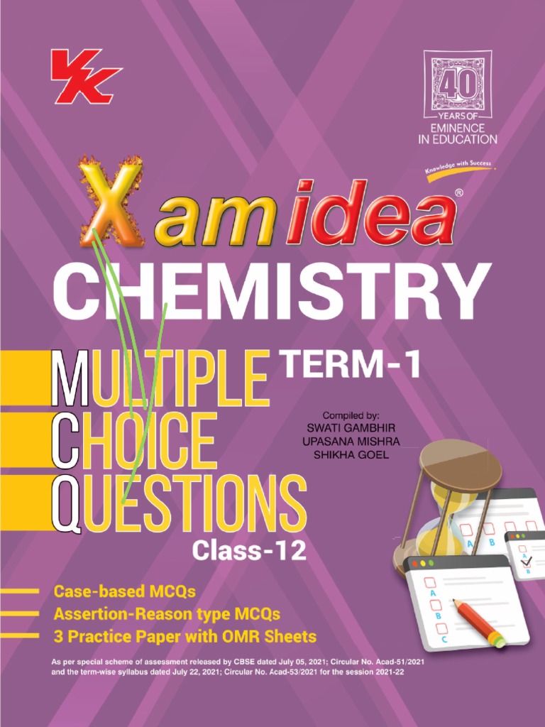 Sample Paper Book For Class 12th | PDF