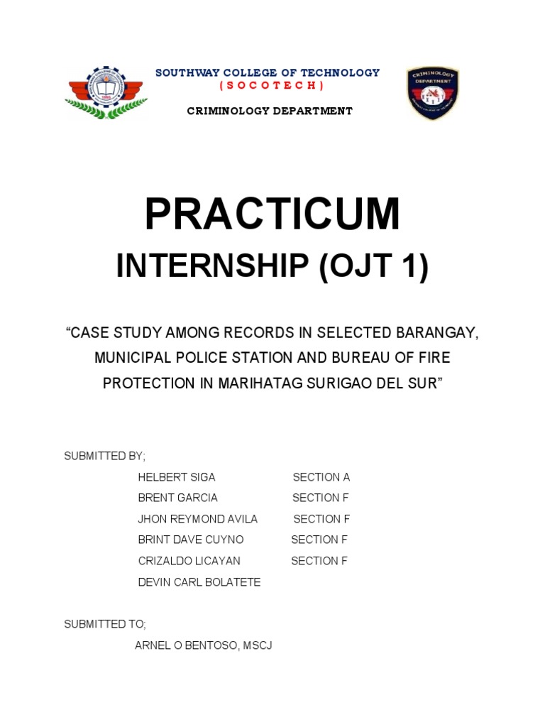 Case Study Among Records in Selected Barangay | PDF | Rape | Robbery