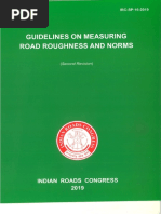 Road Roughness Measurement Guidelines | PDF | Surface Roughness | Road