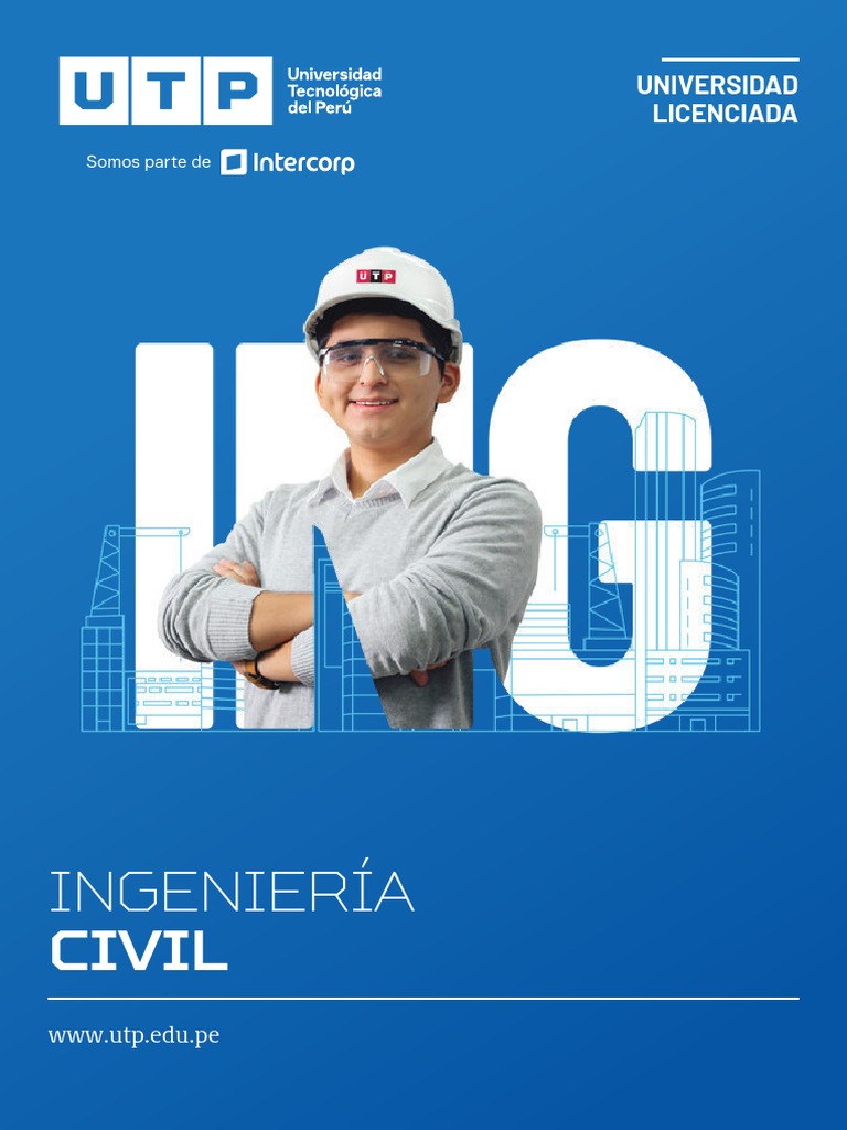 UTP Brochure Civil PG | PDF | Ingeniería | Ingeniero civil