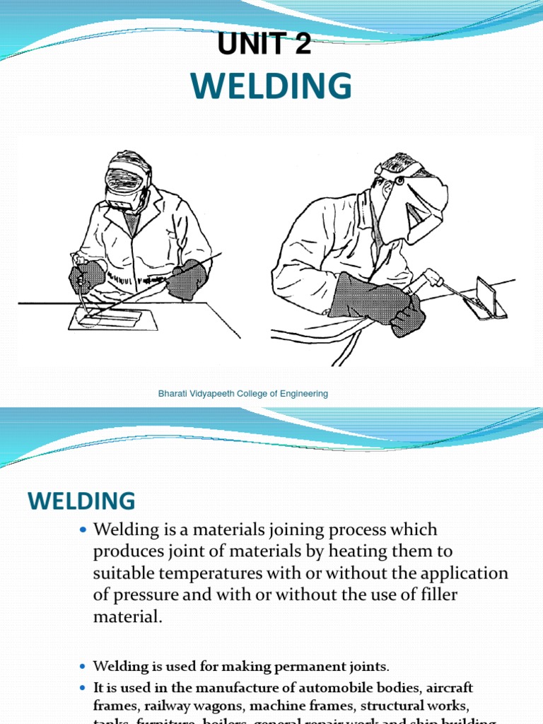 Unit 2 Welding | PDF | Welding | Construction