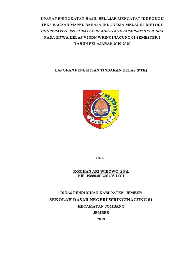 PTK Rosihan Ari Wibowo Final | PDF