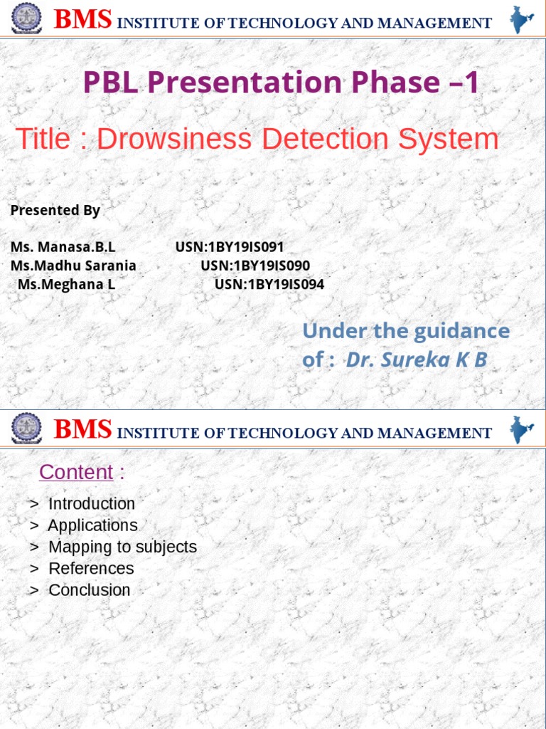 Project On Drowsiness Detection System | PDF | Machine Learning ...