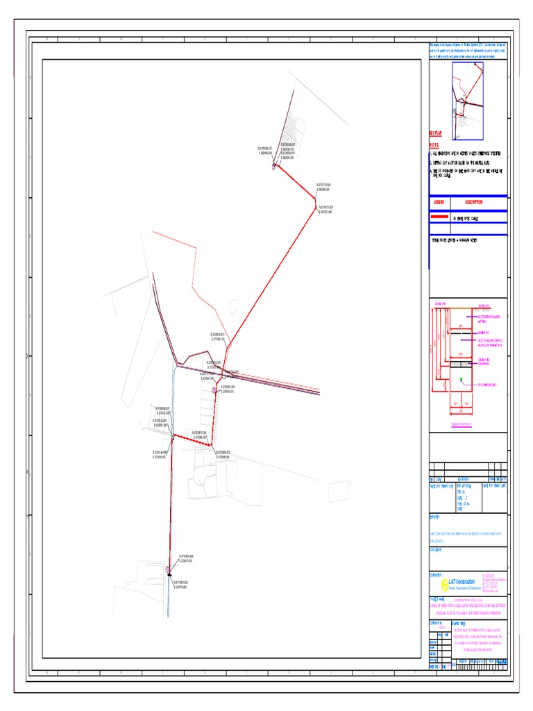 Fiber Optic Cable Route Map: Shahama to Samha | PDF | Information And ...
