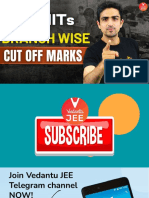JEE Advanced Marks Vs Rank 2022 - Detailed Analys | PDF