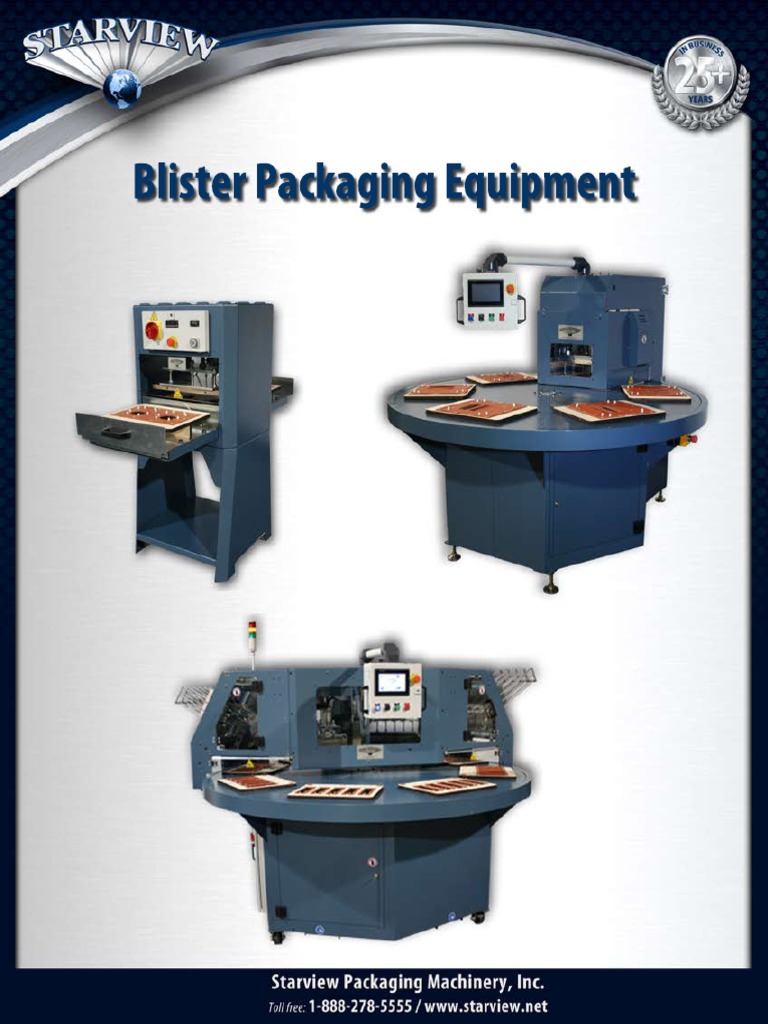 Starview Packaging Blister Sealers Catalog | PDF | Packaging And ...