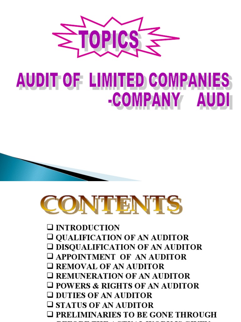 Auditors Qualification 2.1 | PDF | Board Of Directors | Audit