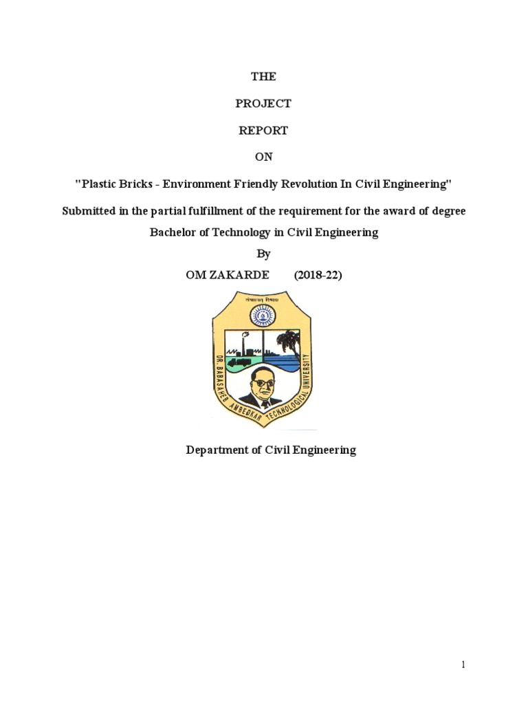 Plastic Bricks: Eco-Friendly Innovation | PDF | Plastic | Asphalt
