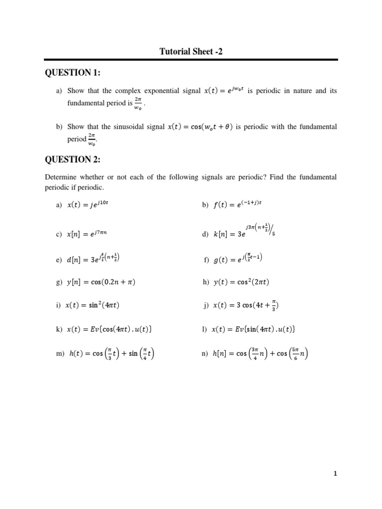 Tutorial Sheet 2 Pdf Mathematical Analysis Complex Analysis