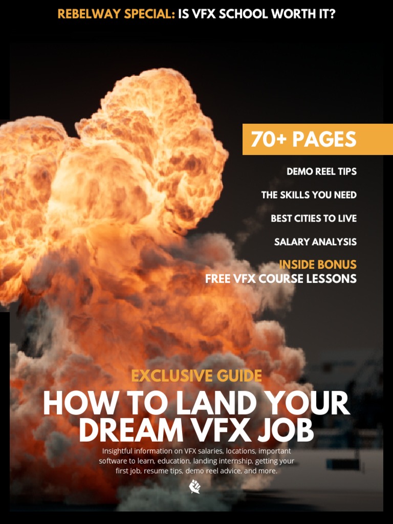 How To Land Your Dream VFX Job 1 | PDF | 3 D Computer Graphics | Adobe ...