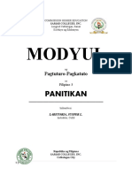 Panitikan-ng-Pilipinas-module 1 | PDF