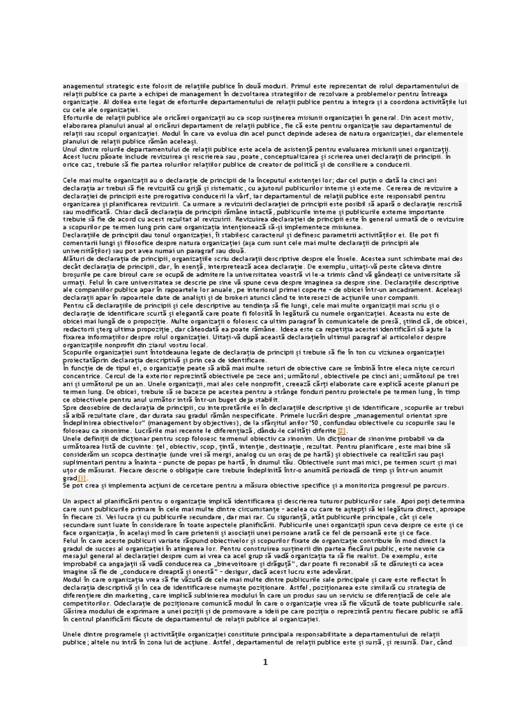 5.importanta Comunicarii in Situatiile de Criza | PDF