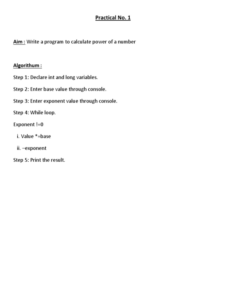 calculating-powers-a-program-to-calculate-the-power-of-a-number-pdf