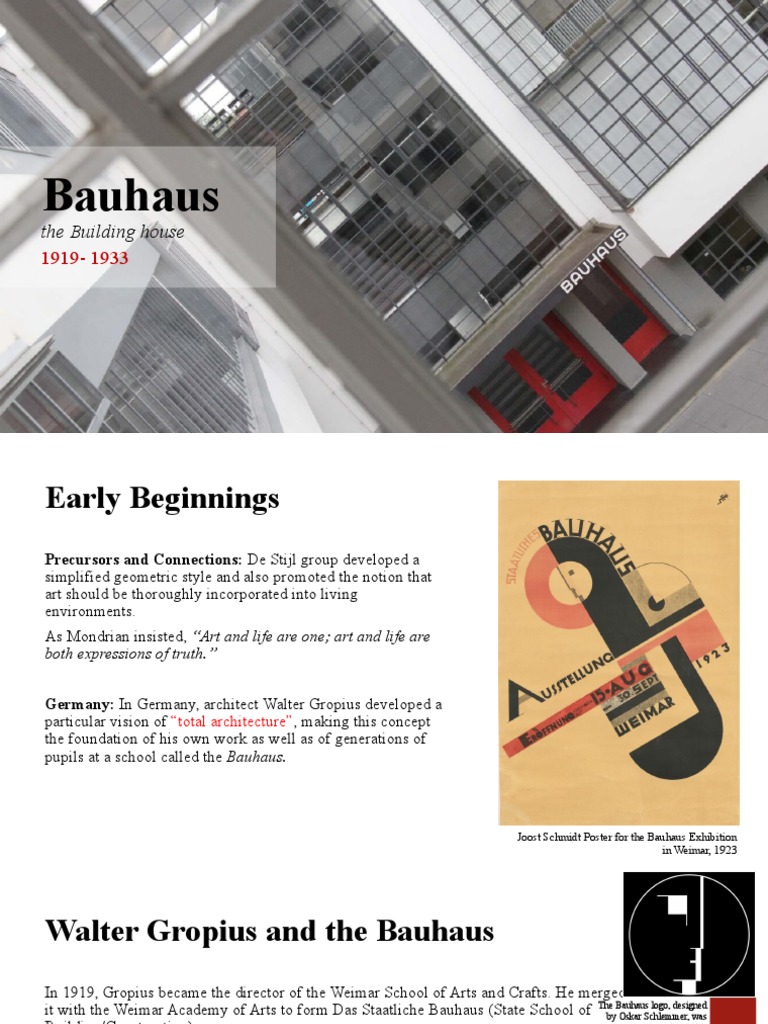 Bauhaus: The Building House | PDF | Design