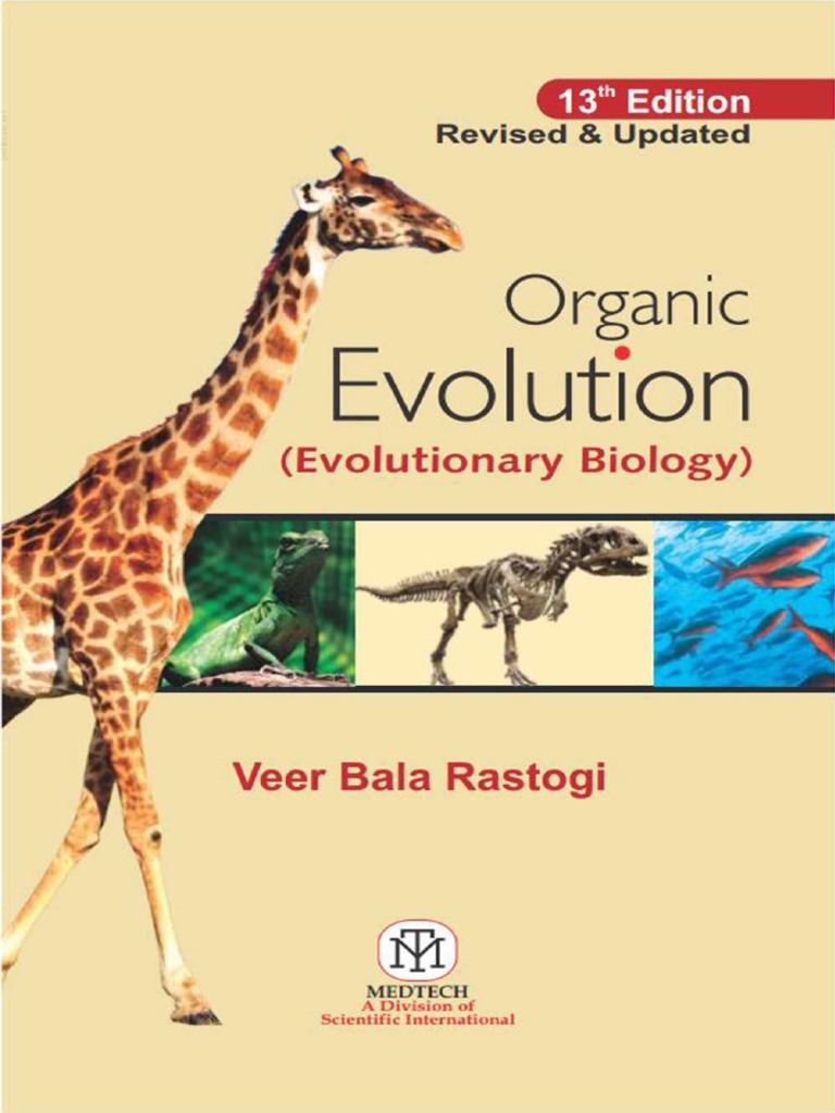 Organic Evolution (Evolutionary Biology) Revised Updated Ed by Veer ...