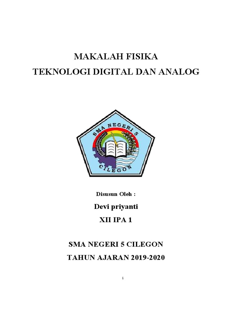 Perkembangan Teknologi Digital dan Analog | PDF