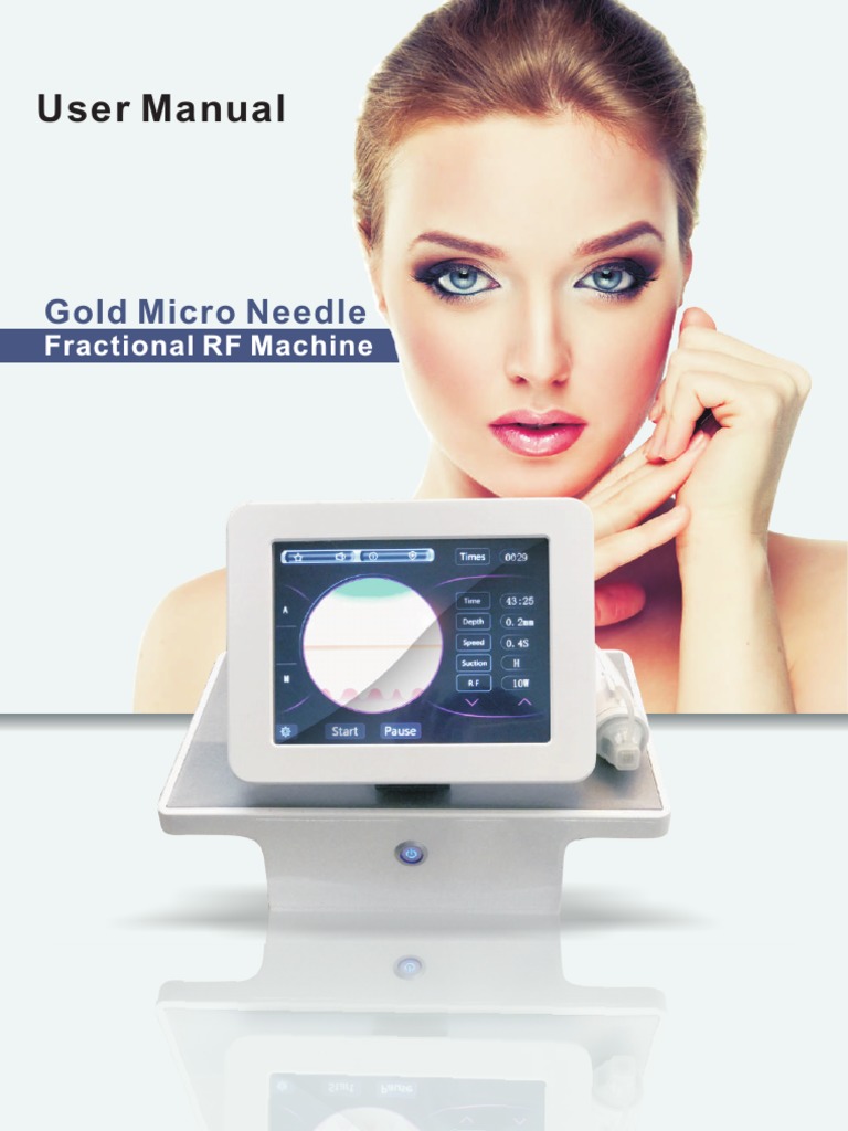 Comprehensive User Manual and Treatment Guide for Gold Micro Needle ...