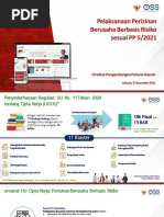 Perubahan PP 28/2025 vs PP 5/2021 | PDF