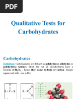 Practical 1 - Qualitative Analysis of Carbohydrates-Final | PDF ...