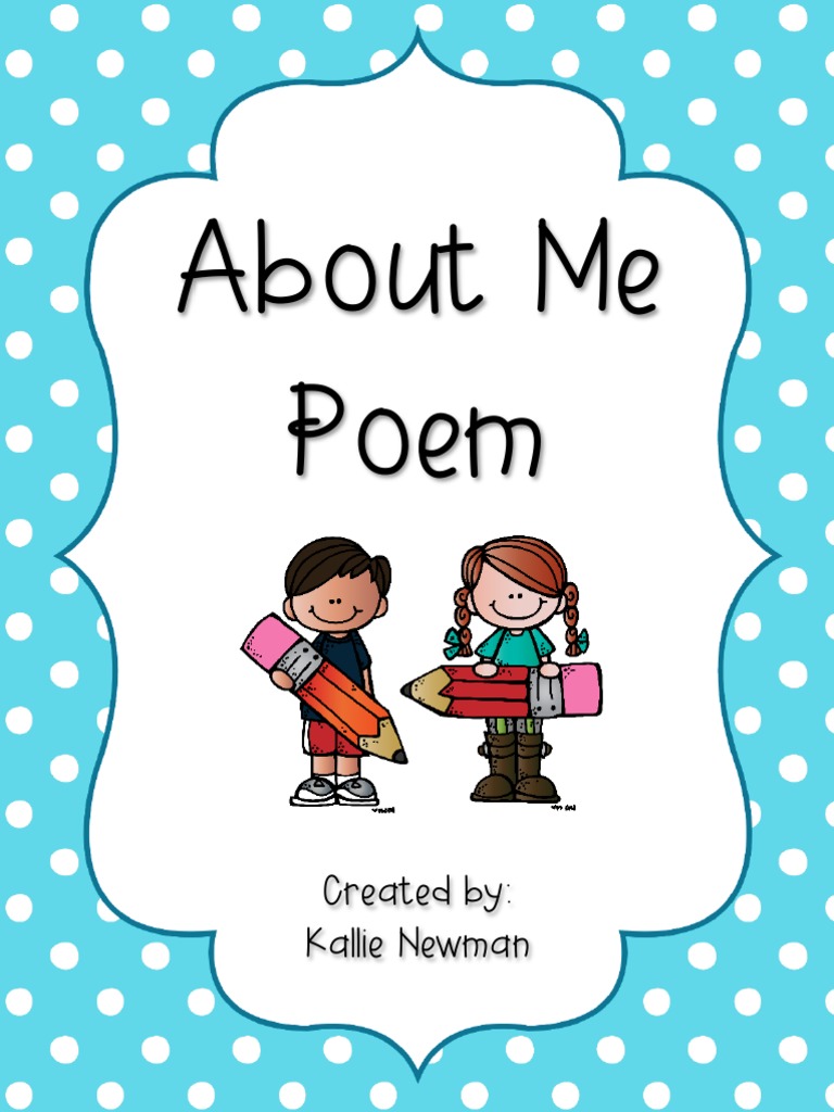 Poem About Me Template | PDF