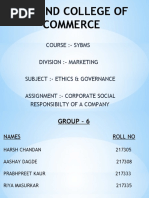 2025 Revised Chapter 13 Business Studies Grade 12 Notes On CSR and Csi ...