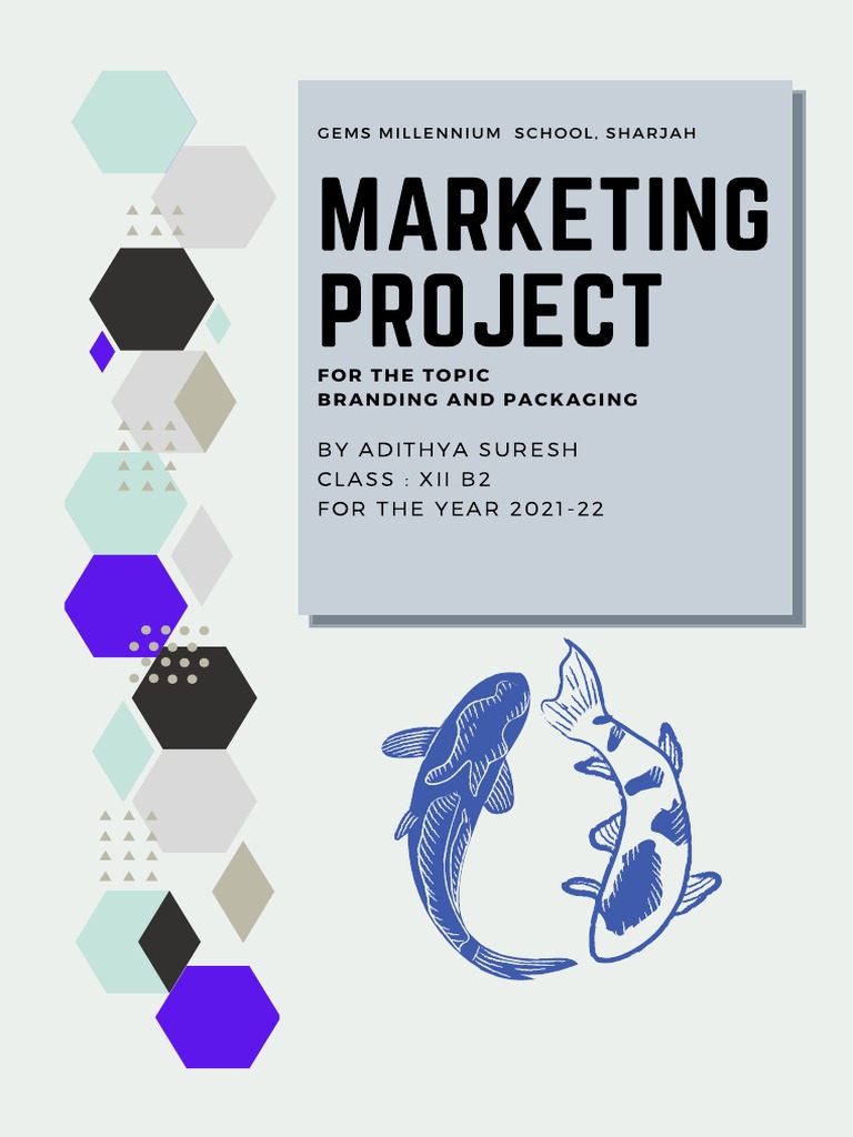 Marketing Project: by Adithya Suresh Class: Xii B2 FOR THE YEAR 2021-22 ...
