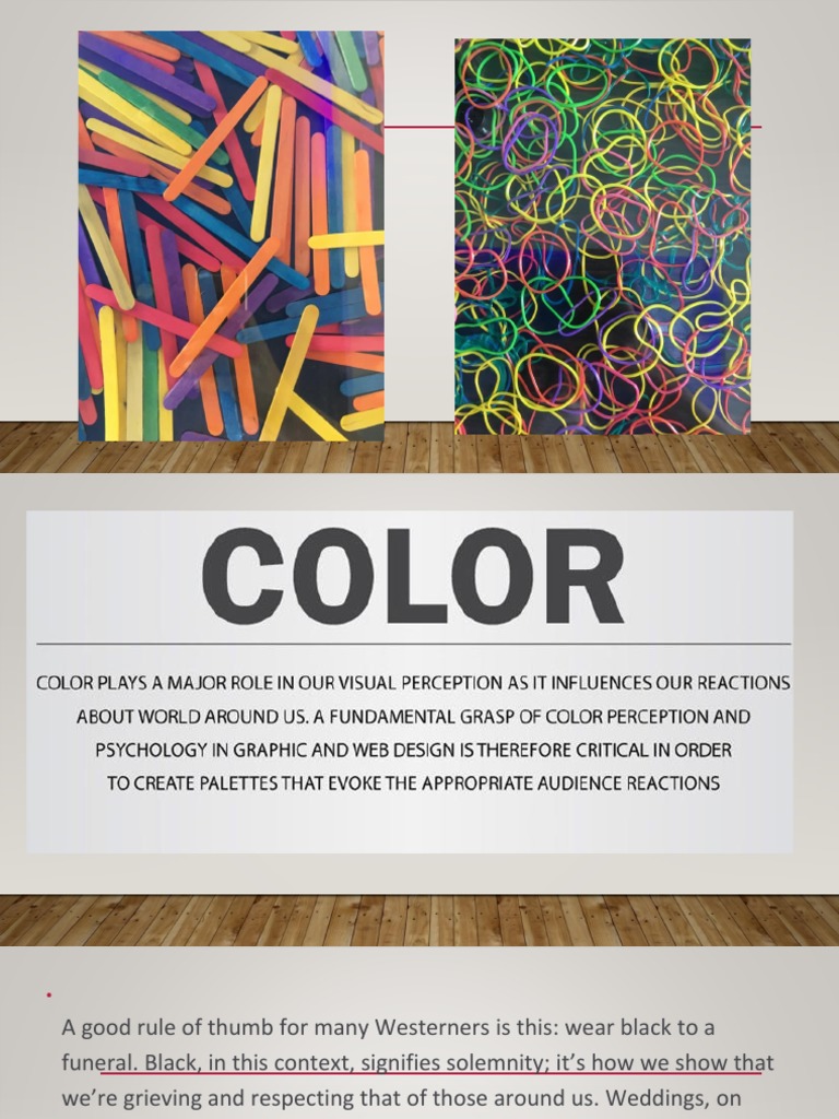 The Perception of Colors | PDF | Perception | Color