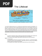 Exercise 2 - The Lifeboat Activity | PDF