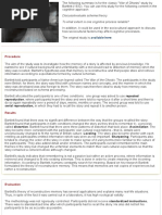 Yuille and Cutshall | PDF | Witness | Memory