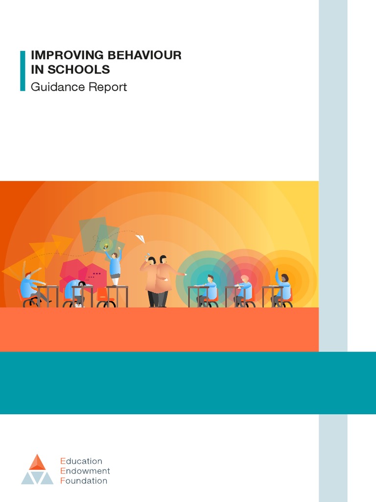EEF Improving Behaviour in Schools Report | PDF | Motivational | Motivation