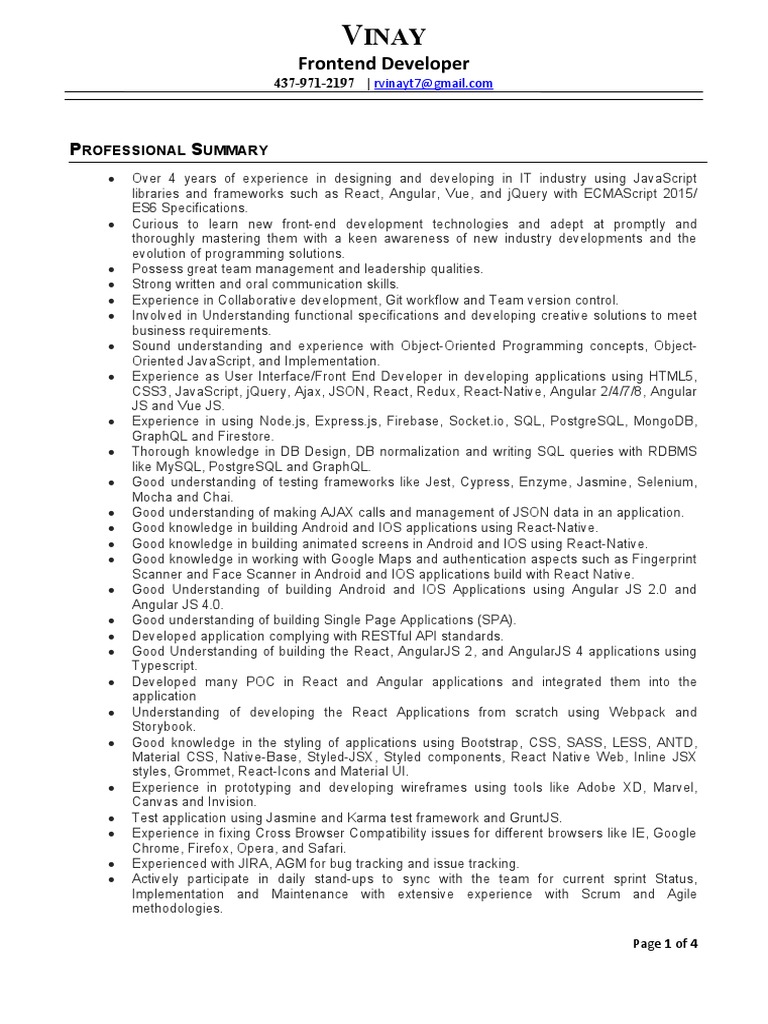 Frontend Developer | PDF | Ajax (Programming) | J Query