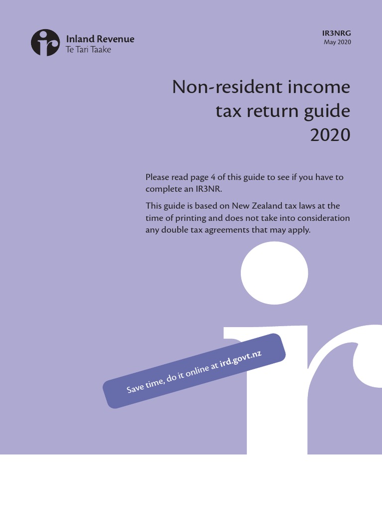 Non-resident tax return guide | PDF | Tax Deduction | Dividend