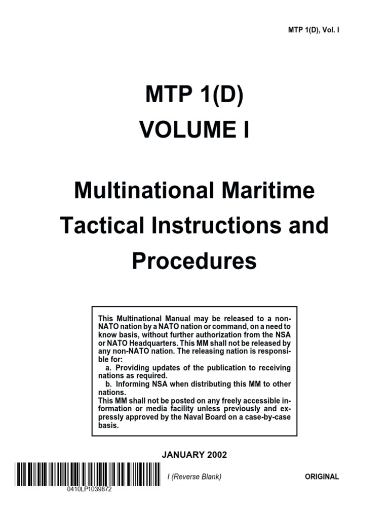 MTP 1 | PDF | Warfare | Military