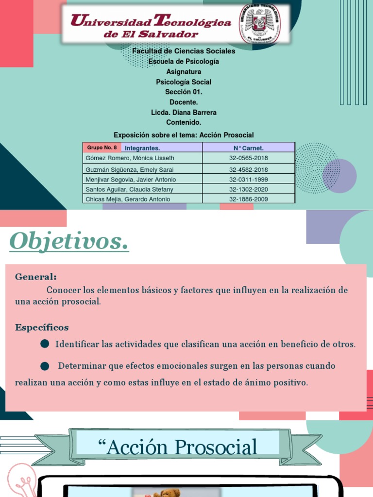 Acción Prosocial | PDF | Altruismo | Psicología Social