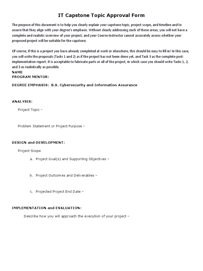 1640831689-3877.IT Capstone Topic Approval Form | PDF
