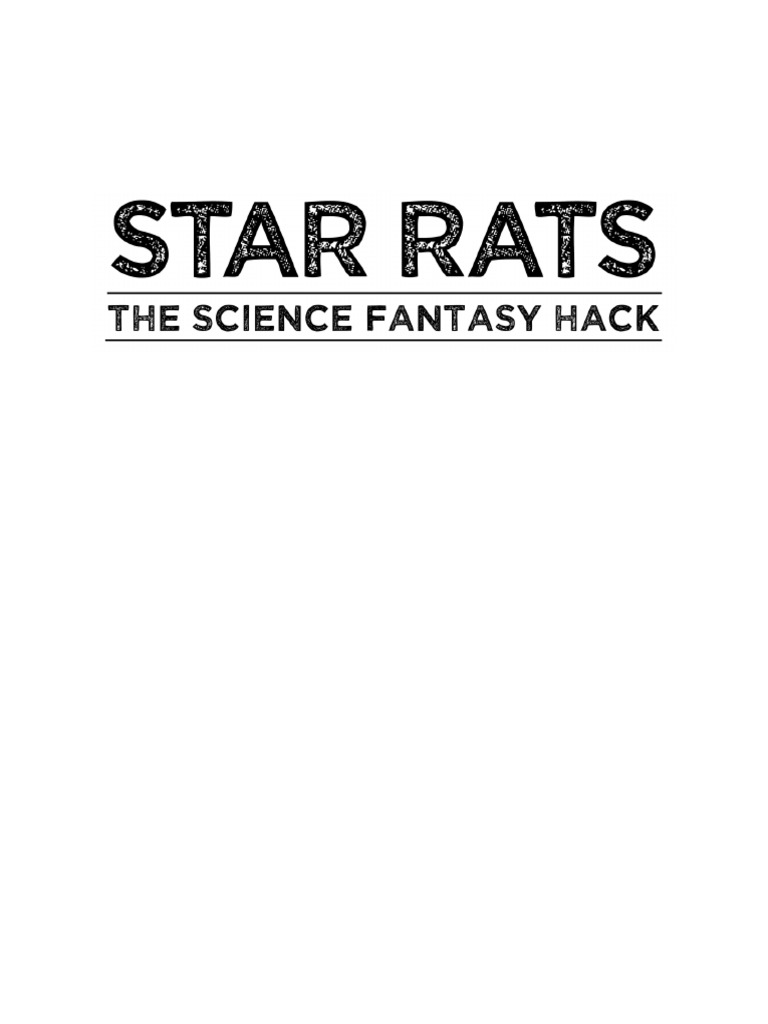 A Call to Adventure: Star Rats and the Power of Play | PDF | Radar ...