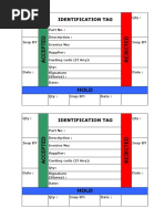 R02-Jig and Fixture History Card. | PDF
